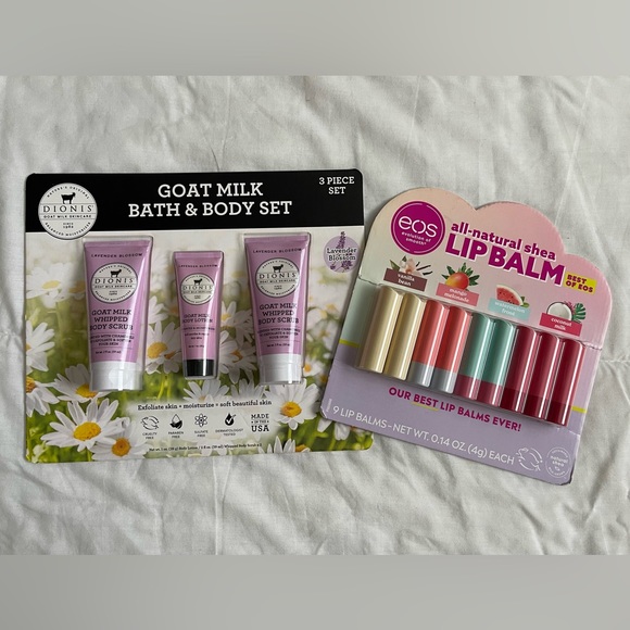 Skincare | Dionis Goat Milk Bath Body Set Eos Natural Shea Lip Balm ...